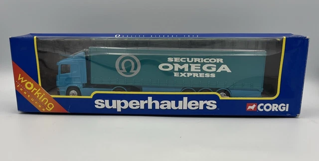 CORGI SCANIA SECURICOR OMEGA Express Truck. 59512 Superhaulers £11.85 ...