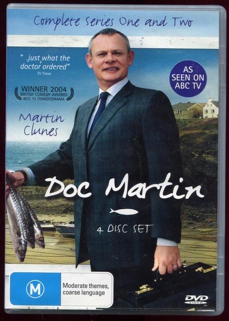 DOC MARTIN SEASONS 1, 2 & 4 (6 Disc Set DVD) UK TV Series $30.00 ...