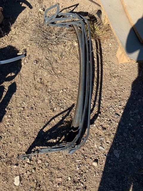 VINTAGE MG MGB 1971-80 Standard Folding Type Convertible Top Frame used ...