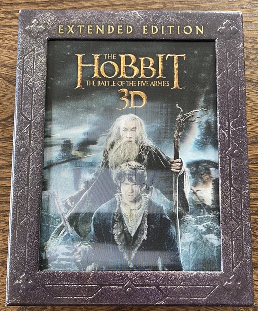 THE HOBBIT: THE Battle Of The Five Armies [Extended Edition] [Blu-ray 3D] [2014] EUR 11,75 ...