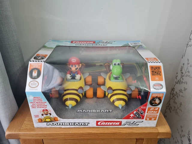 CARRERA RC NINTENDO Mario Kart Twin Pack, Yoshi & Mario Remote Control ...