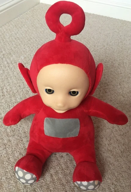 TELETUBBIES TALKING PO (RED 0NE) Soft Plush Toy Baby Doll Red CBeebies ...