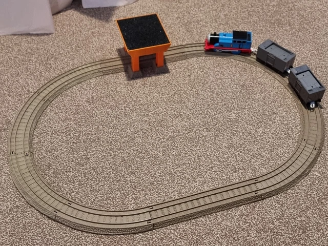 THOMAS THE TANK Engine & Friends Trackmaster COAL STATION SET EITH ...