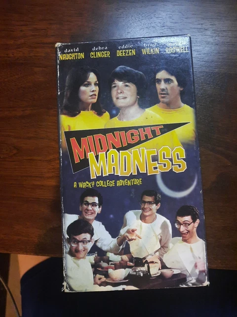 MIDNIGHT MADNESS VHS 1980 Michael J. Fox Debut Anchor Bay Release £8.86 ...