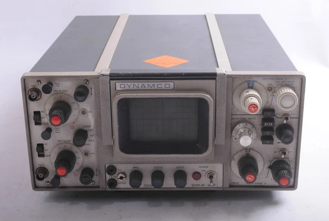DYNAMCO ANALOGUE OSCILLOSCOPE Display Unit D7100 $77.31 - PicClick CA