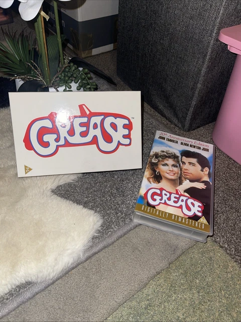 GREASE (VHS, 1998, 20th Anniversary Edition) Video Tape Digitally ...