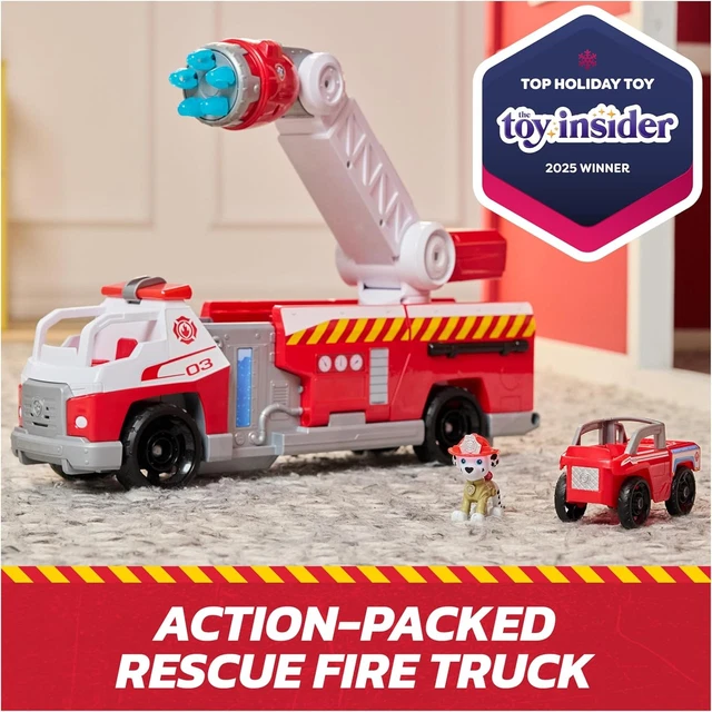 PAW PATROL FIRE Rescue: Rapid Reload Truck with Marshall Figure,... £63 ...
