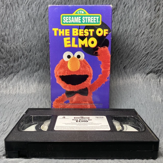 SESAME STREET THE Best of Elmo VHS 1994 The Muppets Jim Henson Kids ...