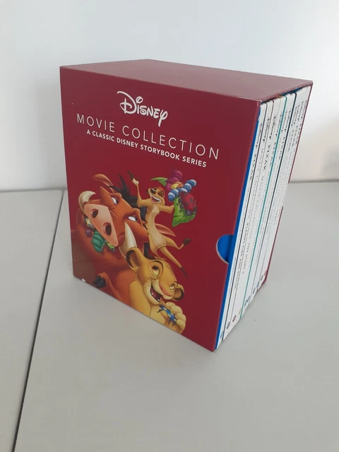 DISNEY PIXAR MOVIE Storybook Collection Box Set- 10 Hardcover Books $35 ...