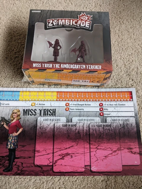 ZOMBICIDE MISS TRISH the Kindergarten Teacher par jeux de guillotine ...
