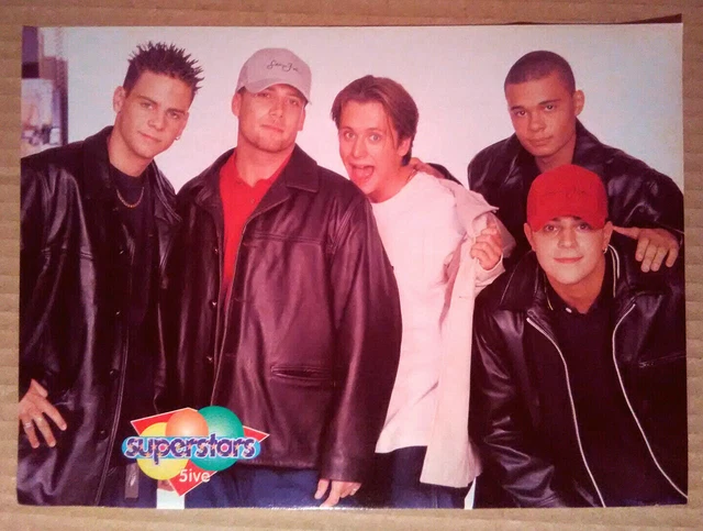 MAGAZINE PINUP~ BOYBAND Five w Ritchie Neville ~1990s ~~Back- Boyband ... MAGAZINE PINUP~ BOYBAND Five w Ritchie Neville ~1990s ~~Back- Boyband ...