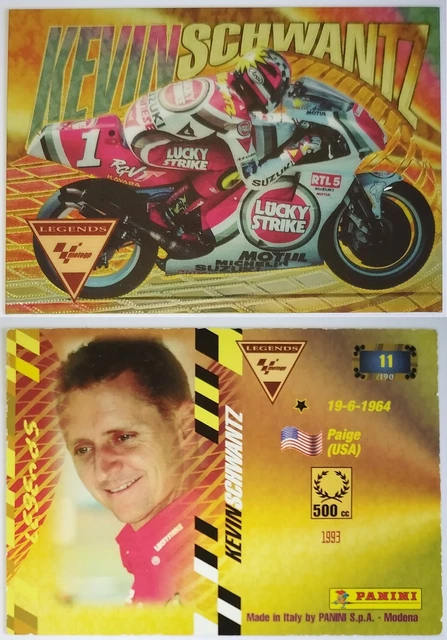 MOTO GP 2003 Panini Card 11 Kevin Schwantz Suzuki MotoGP Legends £7.94 ...