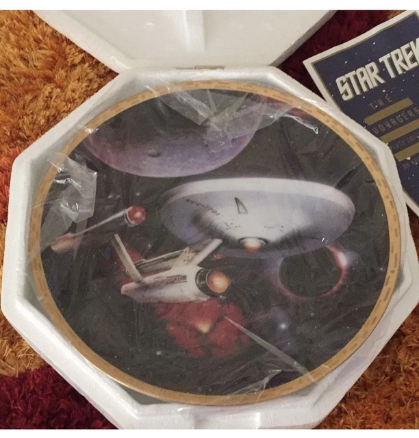 VINTAGE U.S.S. ENTERPRISE NCC-1701 Collectible Plate £37.99 - PicClick UK VINTAGE U.S.S. ENTERPRISE NCC-1701 Collectible Plate £37.99 - PicClick UK