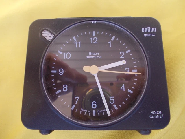 BRAUN VOICE CONTROL 4762 Ab45 VSL Kult-Wecker in sehr gutem Zustand EUR ...