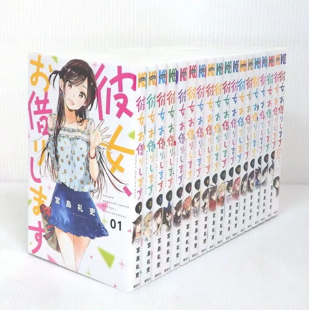 Kanojo Okarishimasu Rent A Girlfriend Vol 1 20 Manga Comic Japanese