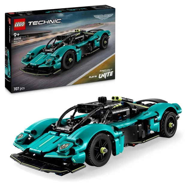 LEGO TECHNIC ASTON Martin Valkyrie Buildable Car Model Kit, Vehicle Toy ...