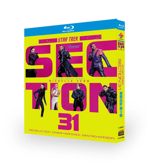 STAR TREK: SECTION 31 (2025) BD Movie 1-Disc TV Film All Region Free ...