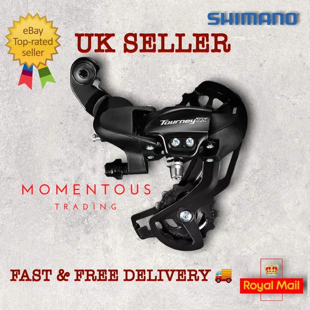 SHIMANO TOURNEY RD-TX800 7/8 Speed MTB Mountain Bike Rear Derailleur ...