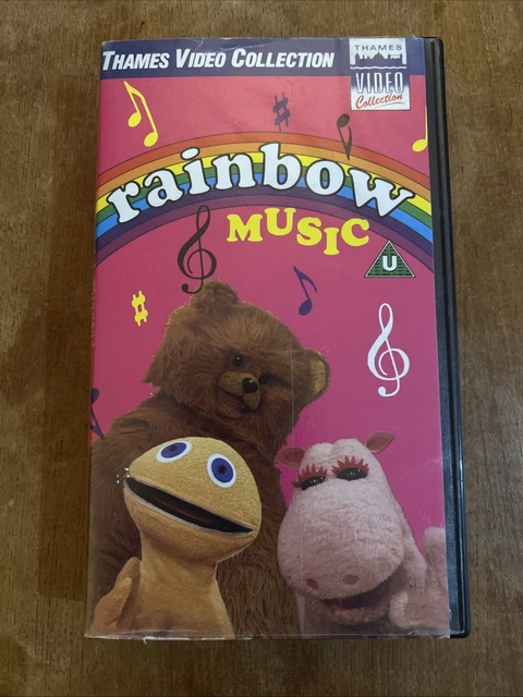 RAINBOW MUSIC - vhs video tape - Thames Video - Cult Kids Classic £8.00 ...