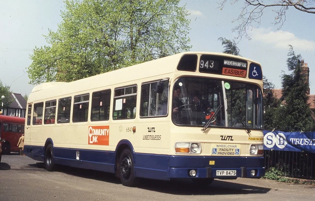 ORIG COLOUR SLIDE, West Midlands PTE, Leyland National, TVP847S £1.65 ...