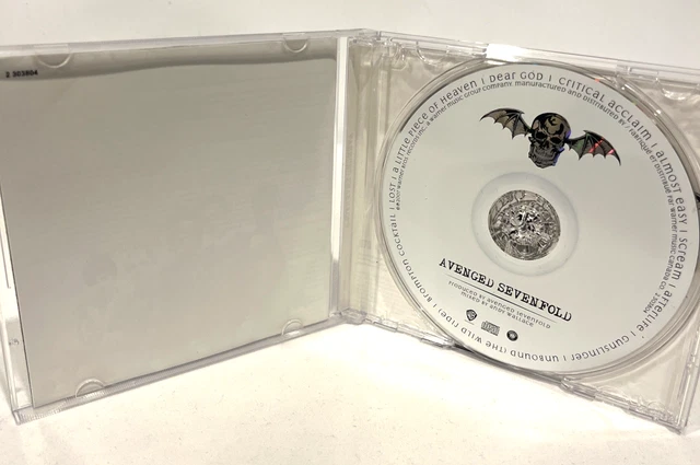 AVENGED SEVENFOLD SELF Titled Cd Hard Rock Music Album 2007 Warner Bros ...