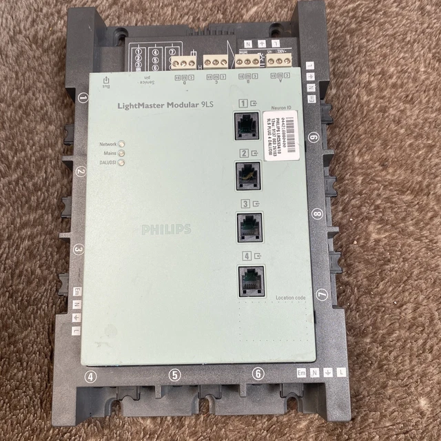 PHILIPS LIGHTMASTER MODULAR 9LS LRC5934/10 CONTR 9x4 PLUG 4 DIG £80.00 - PicClick UK