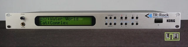 KORG TR-RACK 90'S Polyphonic Digital Synthesiser 1U Rack Mount Module ...