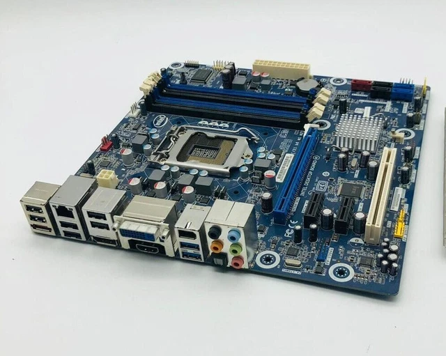 INTEL DESKTOP BOARD Dh67Gd Sockel 1155 Mainboard Motherboard Mit Blende ...