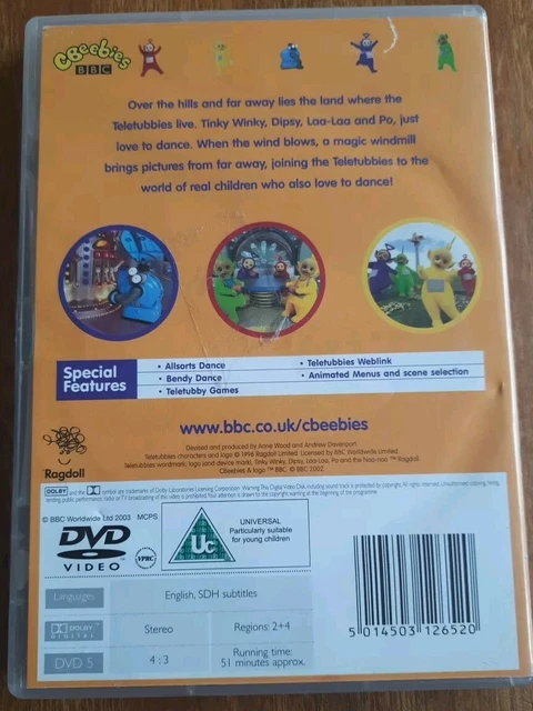 TELETUBBIES: DANCE WITH the Teletubbies DVD (2003) cert Uc £2.99 ...