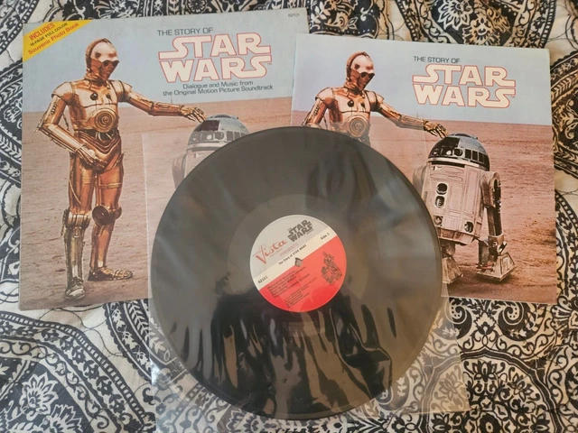 THE STORY OF STAR WARS 1977 Buena Vista 1977 62101 Souvenir Photo Book ...