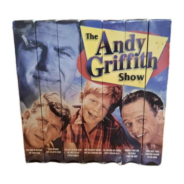 VINTAGE THE ANDY Griffith Show 7 VHS Video Box Set £13.27 - PicClick UK