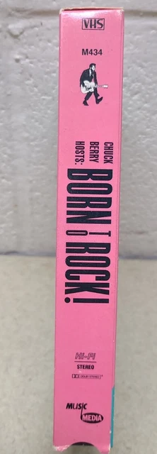 RARE MUSIC VHS Tape - Chuck Berry Hosts: Born To Rock - The TAMI-TNT ...