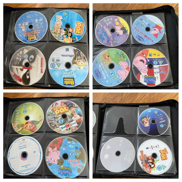 CHILDREN’S DVD BUNDLE Including 87 DVDs Disney Films and CBeebies ...