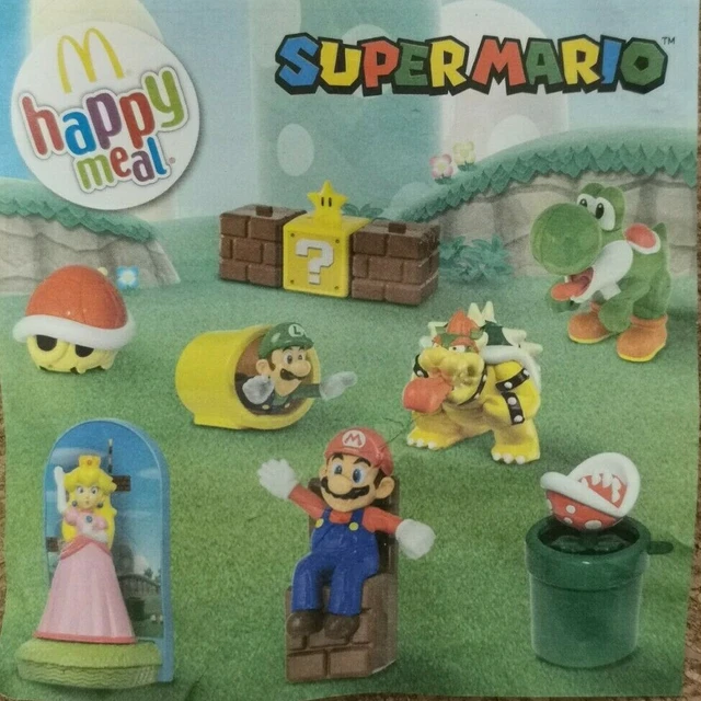 MCDONALDS HAPPY MEAL Toy 2017 Super Mario Characters Single Toys ...