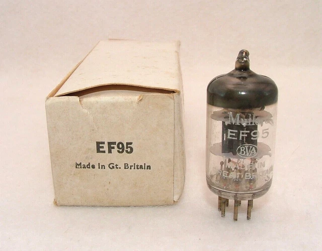 EF95 6AK5 MULLARD - Pentode Vintage Valve Tube - NOS - #4/5 £11.11 - PicClick UK
