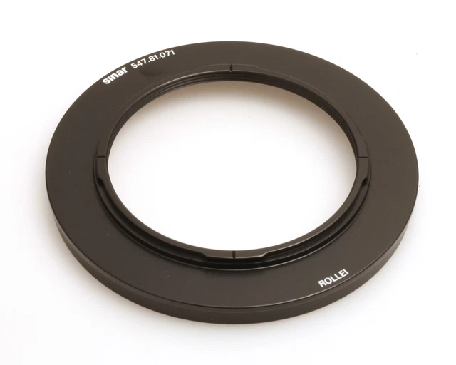 SINAR 547.81.071 ADAPTER für die Sinar Sonnenblende an Rollei System ...