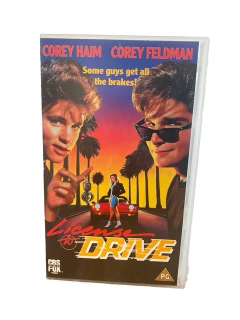 LICENSE TO DRIVE VHS/SUR, 1989 Excellent Condition 80s Classic Movie £ ...