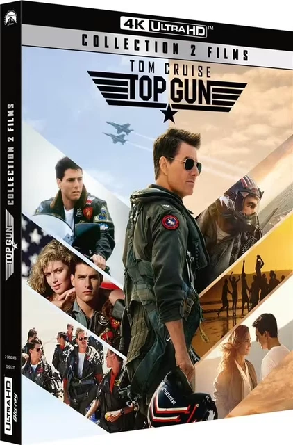 TOP GUN / TOP GUN MAVERICK - 2 Films - 4K Ultra HD - Neuf et emballé ...