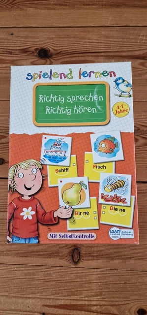 SPIELEND LERNEN - Richtig sprechen-Richtig hören 4-7 Jahre EUR 4,00 ...