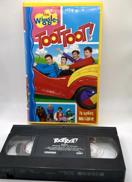 THE WIGGLES: TOOT Toot! (VHS, 2001) $14.99 - PicClick CA