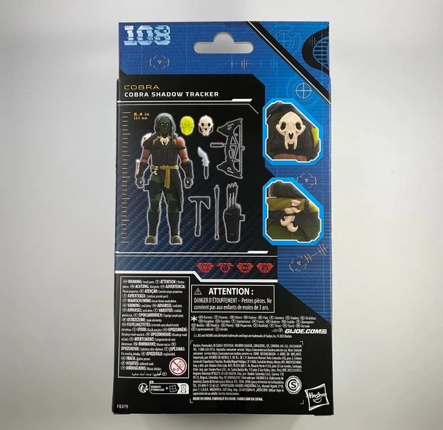 COBRA SHADOW TRACKER #108 GI Joe Classified Series 6" Walmart Exclusive ...