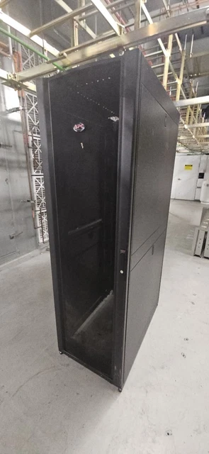 APC E242296 NETSHELTER SX 42U Server Rack 19" Rolling Enclosure Cabinet ...