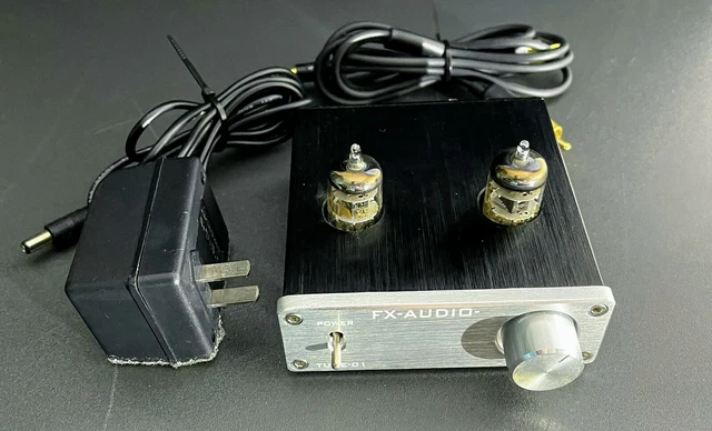 FX-AUDIO TUBE-01 VACUUM Tube Amplifier WITH SYLVANIA TUBES! £58.22 ...