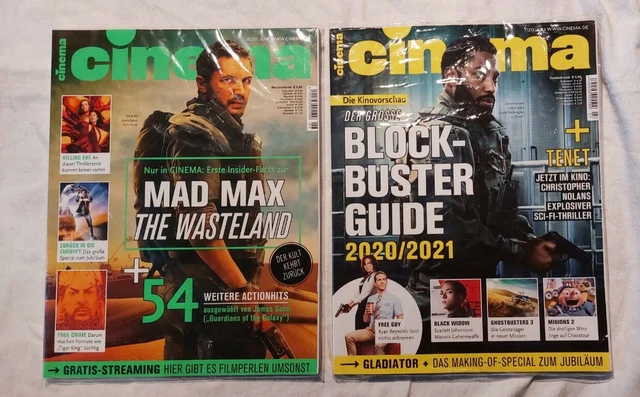 2 CINEMA MAGAZINE Mad Max Tenet Tom Hardy Christopher Nolan 6/20 + 7/20 ...