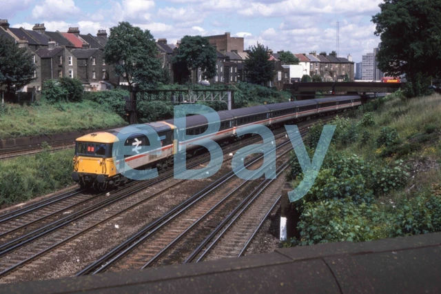 35MM RAILWAY SLIDE of Class 73 73137 @ Clapham Junction Copyright to ...