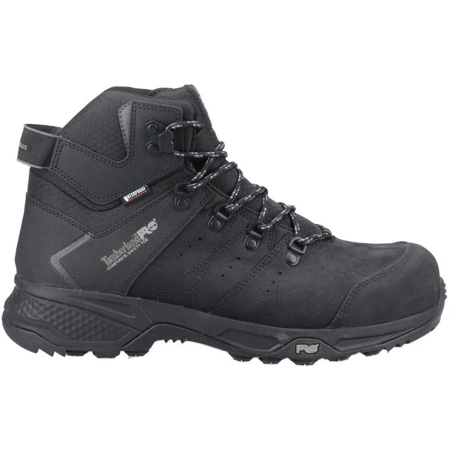 TIMBERLAND PRO SWITCHBACK Work Boot Black Anti Fatigue Technology PU ...