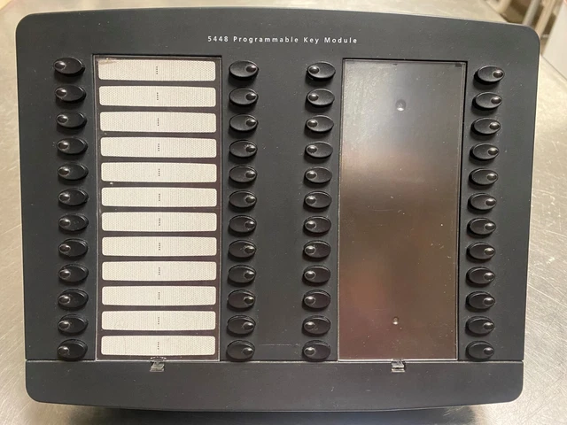 MITEL 5448 PROGRAMMABLE Expansion Key Module 5448 PKM 50002824 $30.00 ...
