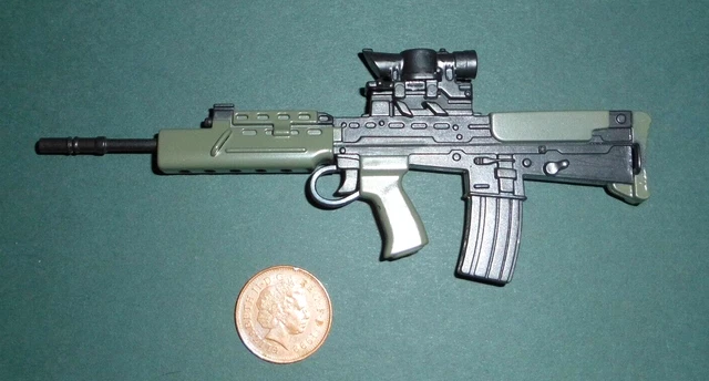 1/6TH SCALE BRITISH Army L85 SA80 rifle for 12" action figures £12.99 ...