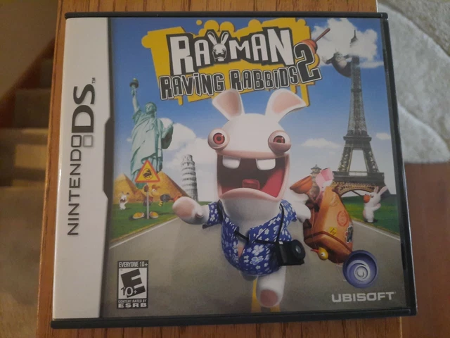 RAYMAN RAVING RABBIDS 2 Nintendo DS CIB Complete Tested Working £11.04 ...