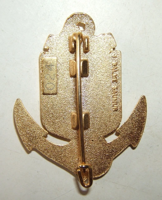 INSIGNE 4° REGIMENT D'INFANTERIE DE MARINE - 7° COMPAGNIE - Balme - Matriculé EUR 10,00 ...